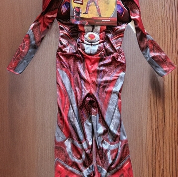 Power Ranger | Costumes | Power Rangers Movie Version Kids Red Ranger ...